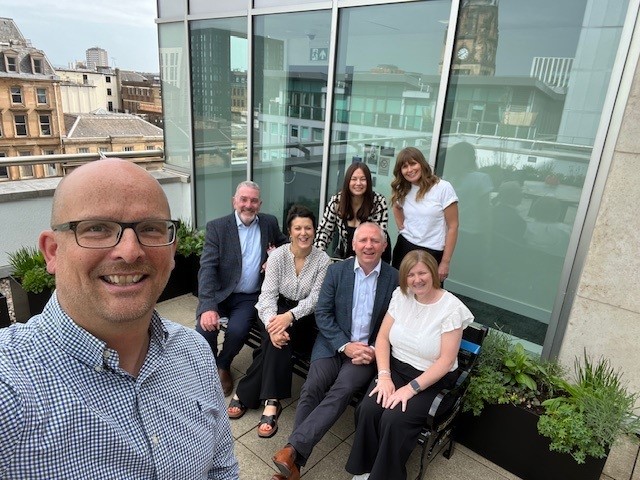 PwC Glasgow unveils 'Breathing Space' bench for staff mental wellbeing ...